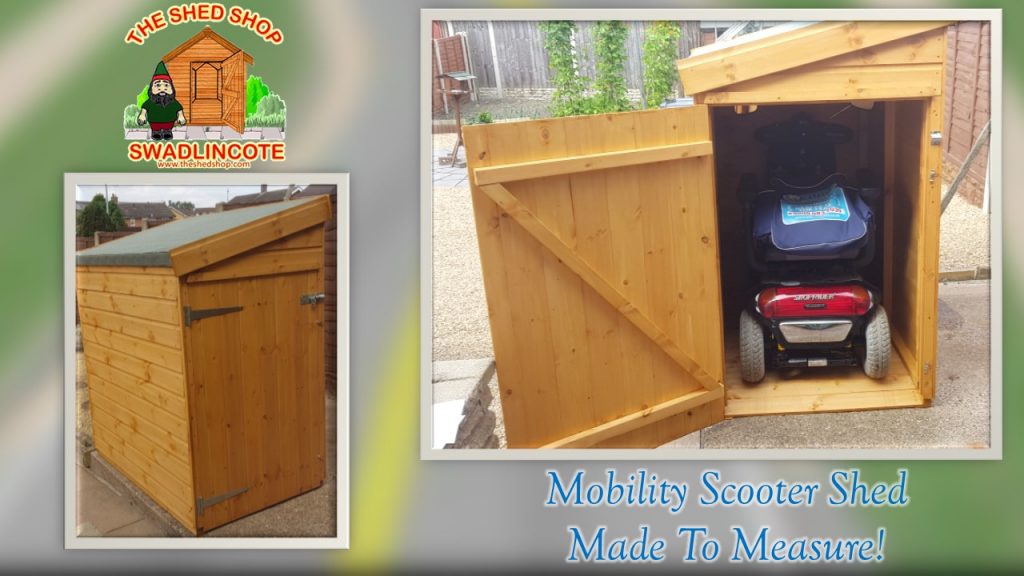 Mobility Scooter Shed/Garage – theshedshop.com