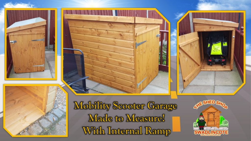 Mobility Scooter Shed/Garage – theshedshop.com