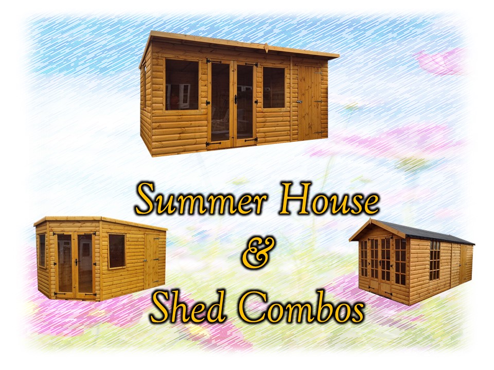 Summer House & Shed Combo – theshedshop.com