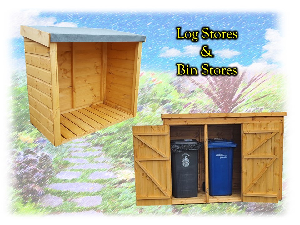 Log Stores & Bin Stores – theshedshop.com